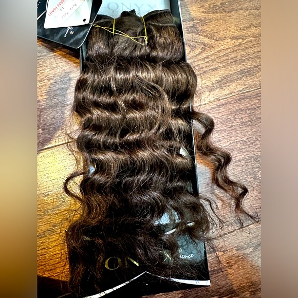 ONYX Essence | Hair | Onyx Deep Wave Dark Brown 4 Weft Hair Extensions ...